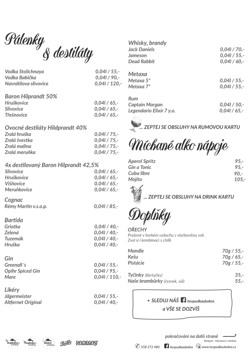 napojovy_listek_leto_2021_2 | Hospůdka U Bobra